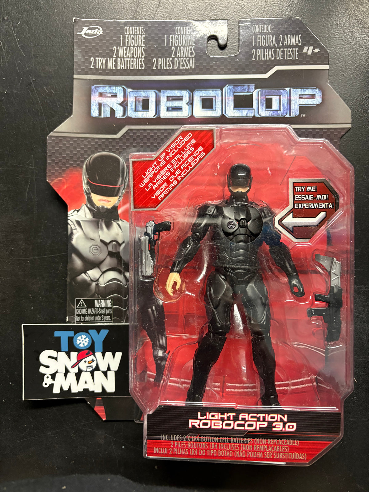 Jada Toys Robocop 6-inch Light Action 3.0 — Toy Snowman