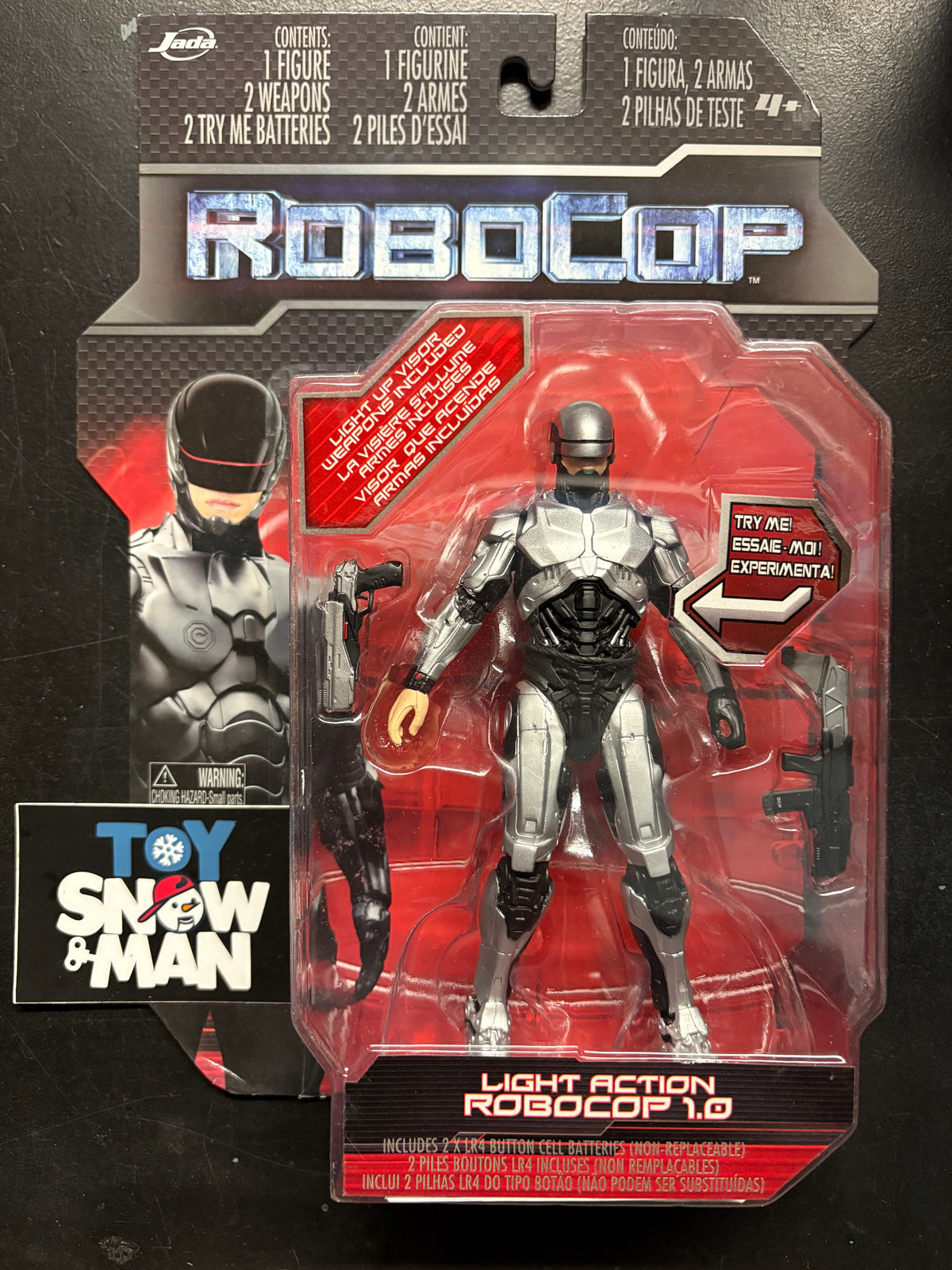 Jada Toys RoboCop 1.0 Light Action — Toy Snowman