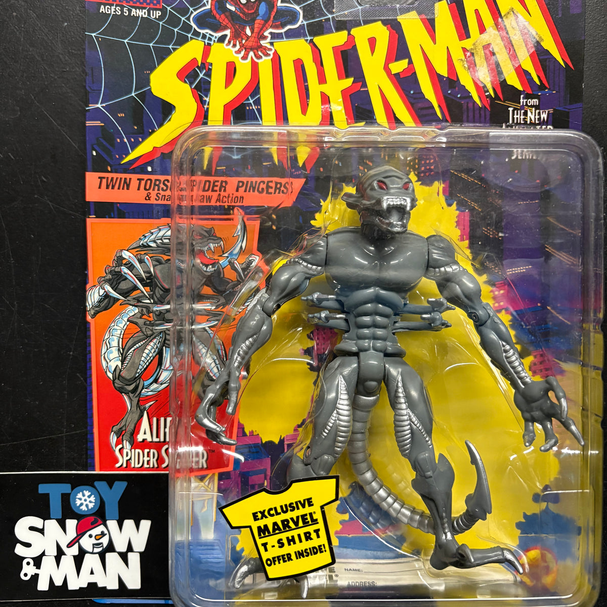 Toy Biz Marvel Comics Spider-Man Animated Series Alien Spider Slayer ...
