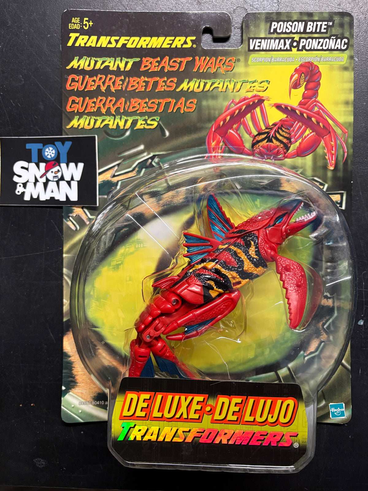 Transformers Mutant Beast Wars Deluxe Poison Bite — Toy Snowman