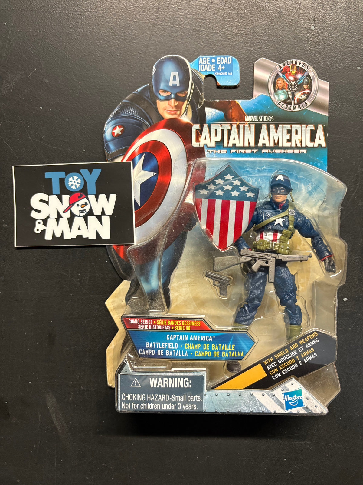 Hasbro Captain America The First Avenger Battlefield Comic Series — Toy ...