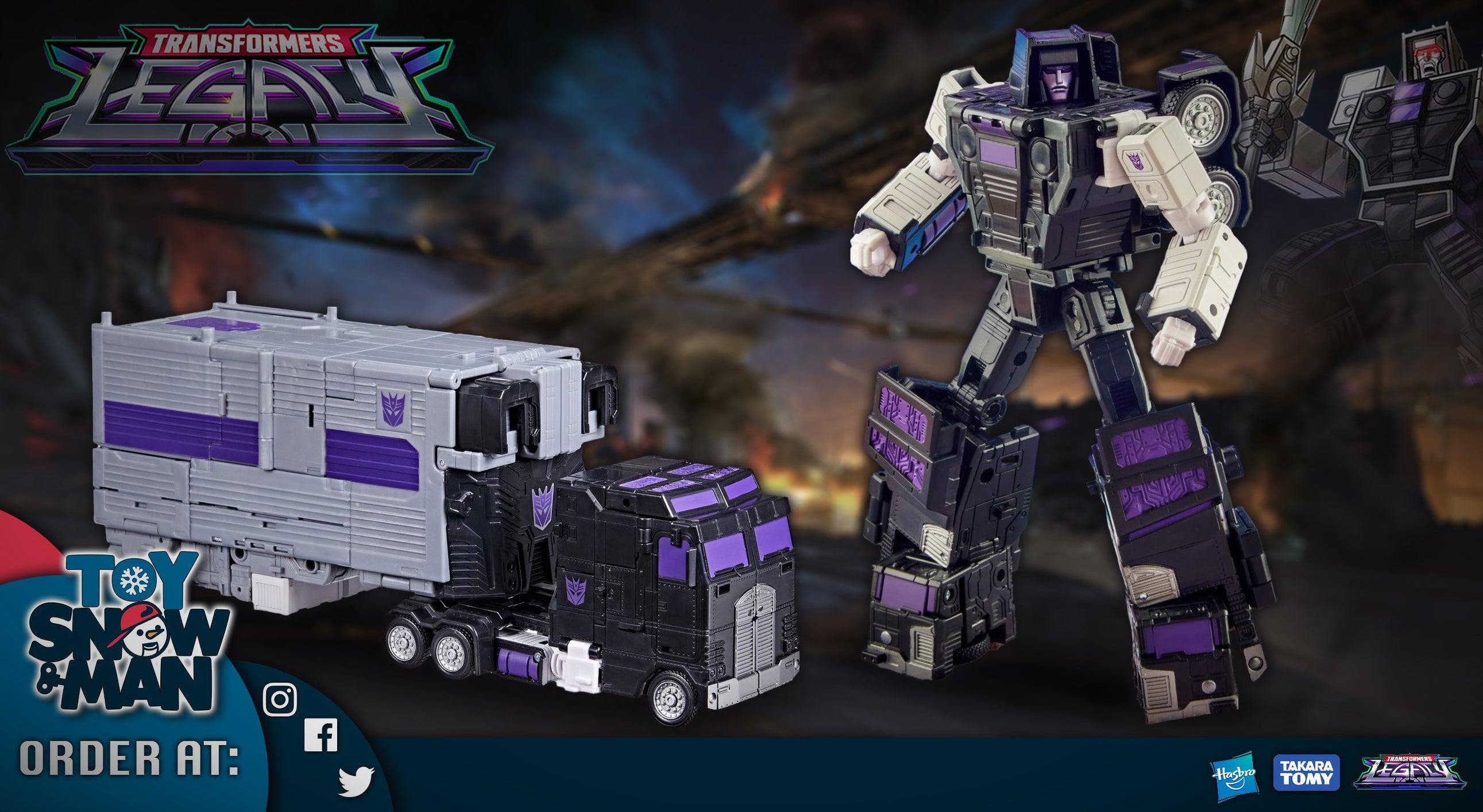 Transformers Legacy Motormaster - EV Commander — Toy Snowman