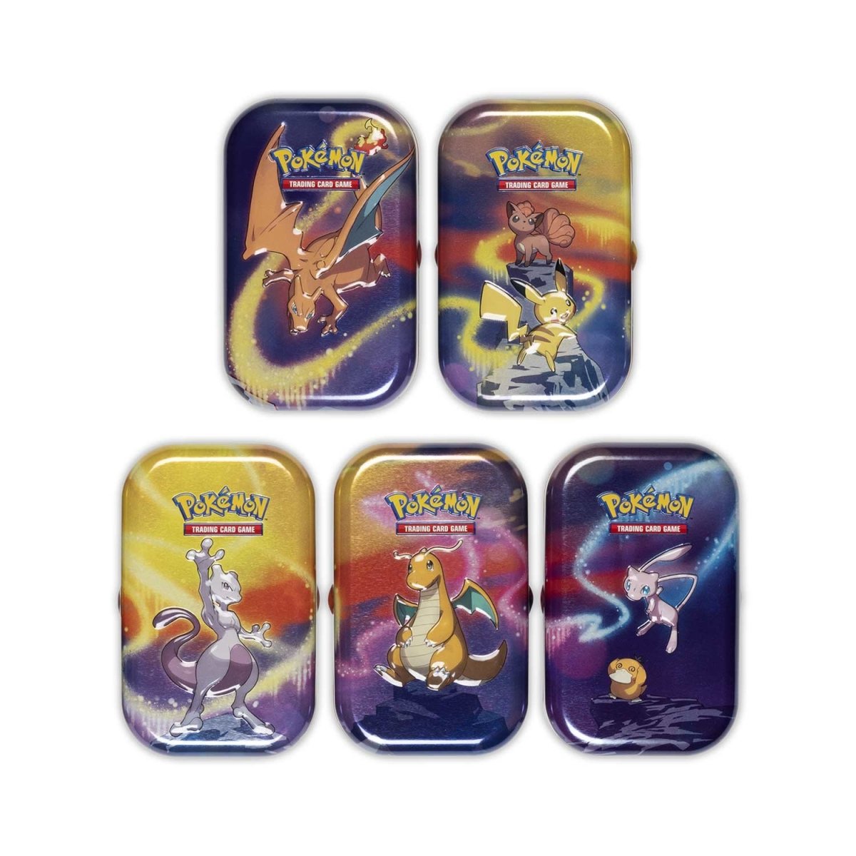 Pokémon TCG - Kanto Power Mini Tin - Full Set (5 Tins) — Toy Snowman