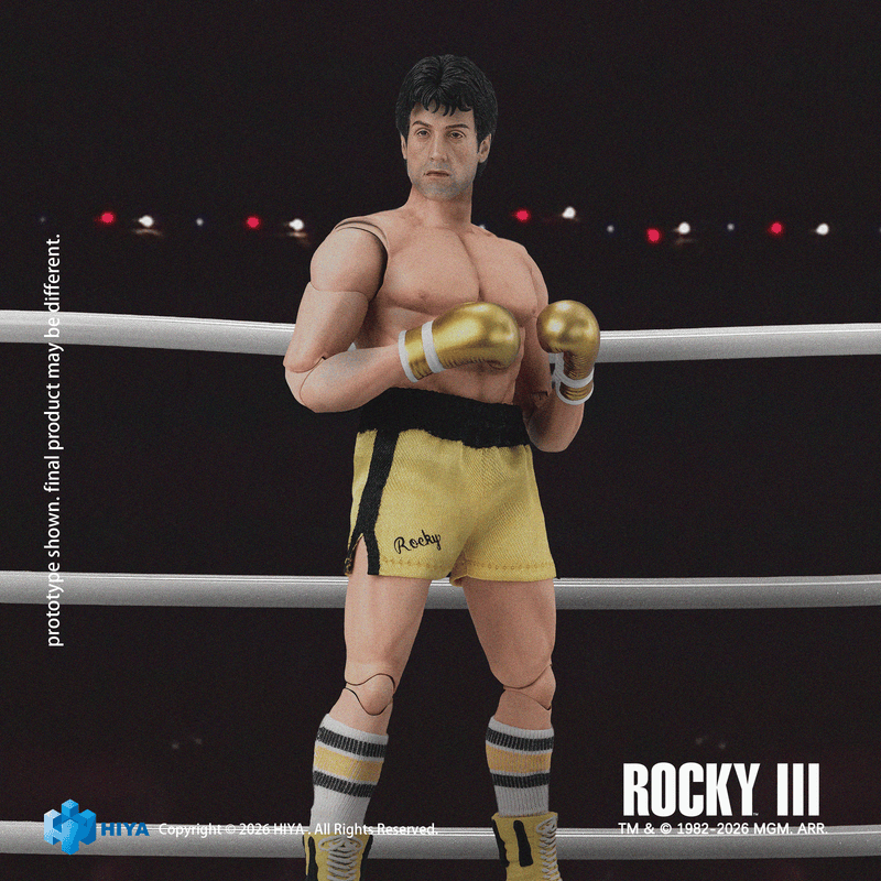 Rocky III - Rocky Balboa (Boxer Ver.) 1/12 Scale Action Figure (Preord ...