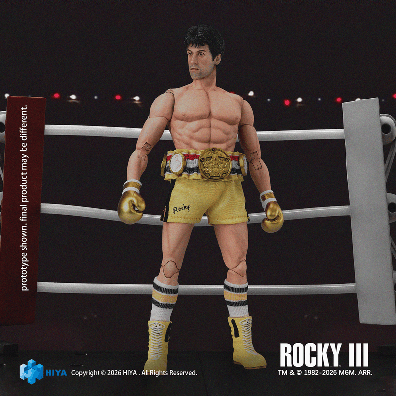 Rocky III - Rocky Balboa (Boxer Ver.) 1/12 Scale Action Figure (Preord ...