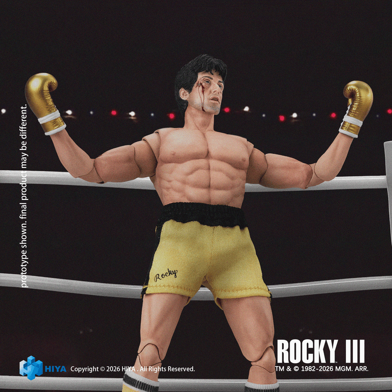 Rocky III - Rocky Balboa (Boxer Ver.) 1/12 Scale Action Figure (Preord ...