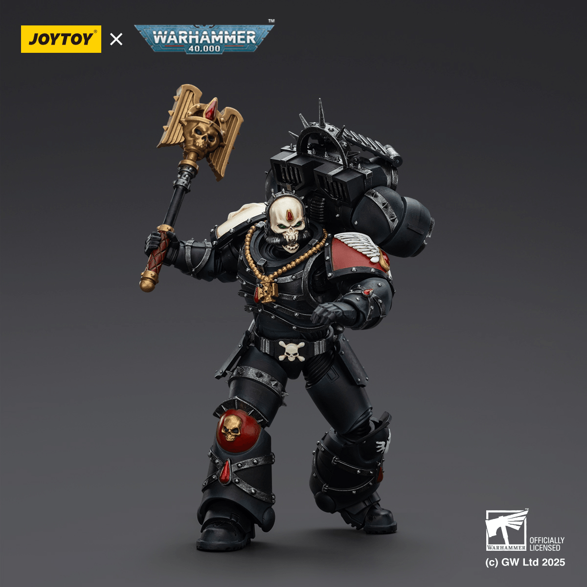 JoyToy - Warhammer 40K - Blood Angels - Lemartes with Jump Pack, Blood ...