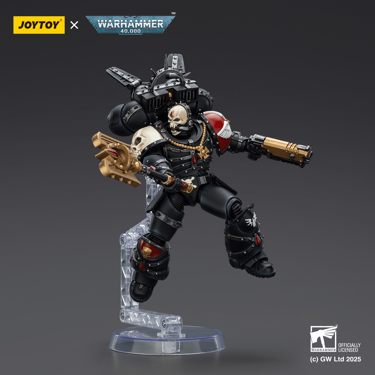 JoyToy - Warhammer 40K - Blood Angels - Lemartes with Jump Pack, Blood ...