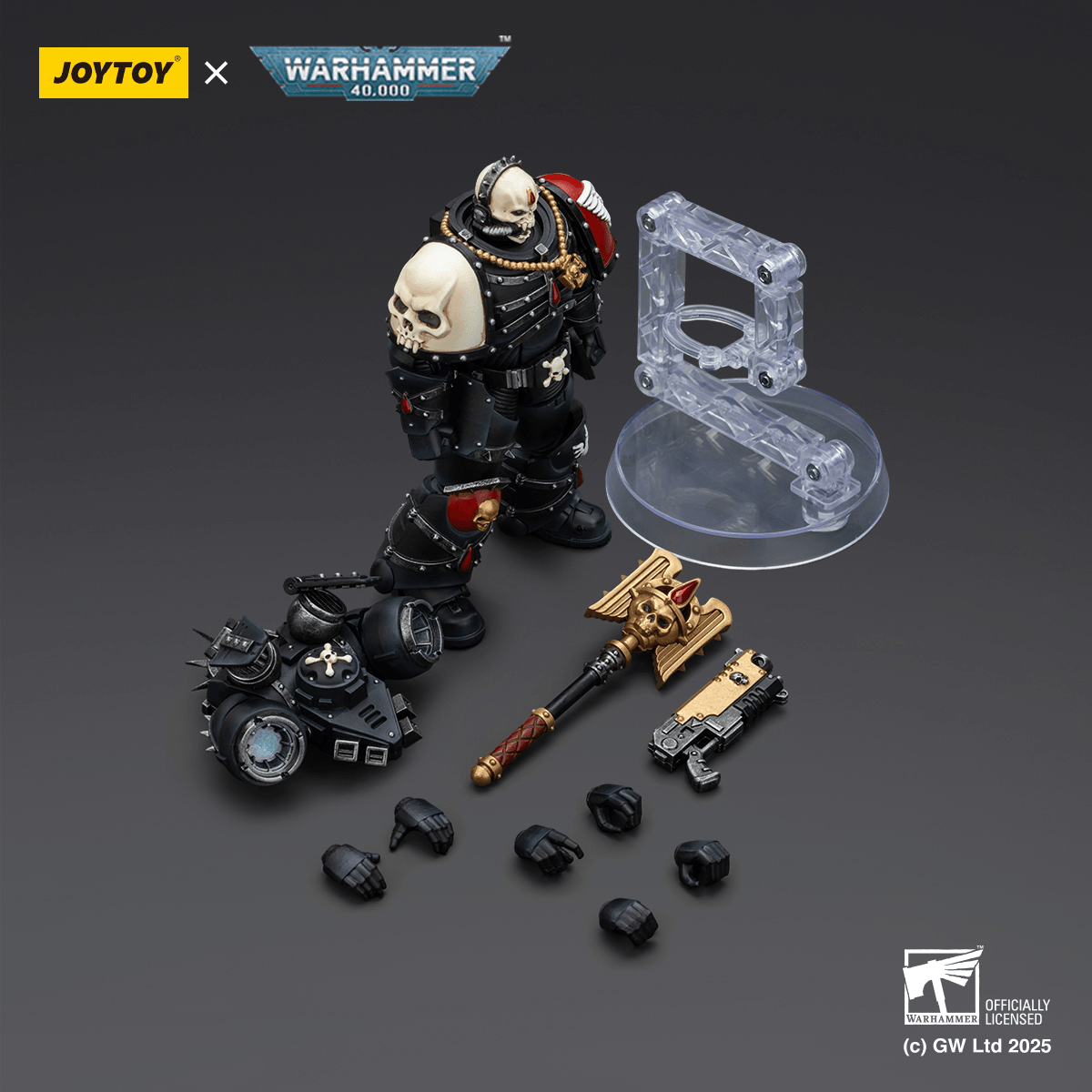 JoyToy - Warhammer 40K - Blood Angels - Lemartes with Jump Pack, Blood ...