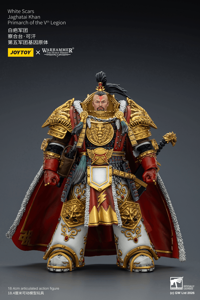 JoyToy - Warhammer 40K - White Scars - Jaghatai Khan Primarch of the V ...