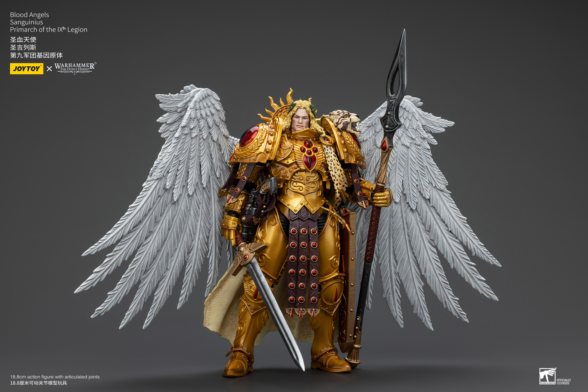 Joy Toy - Warhammer 40K - Blood Angels - Sanguinius Primarch of the IX ...