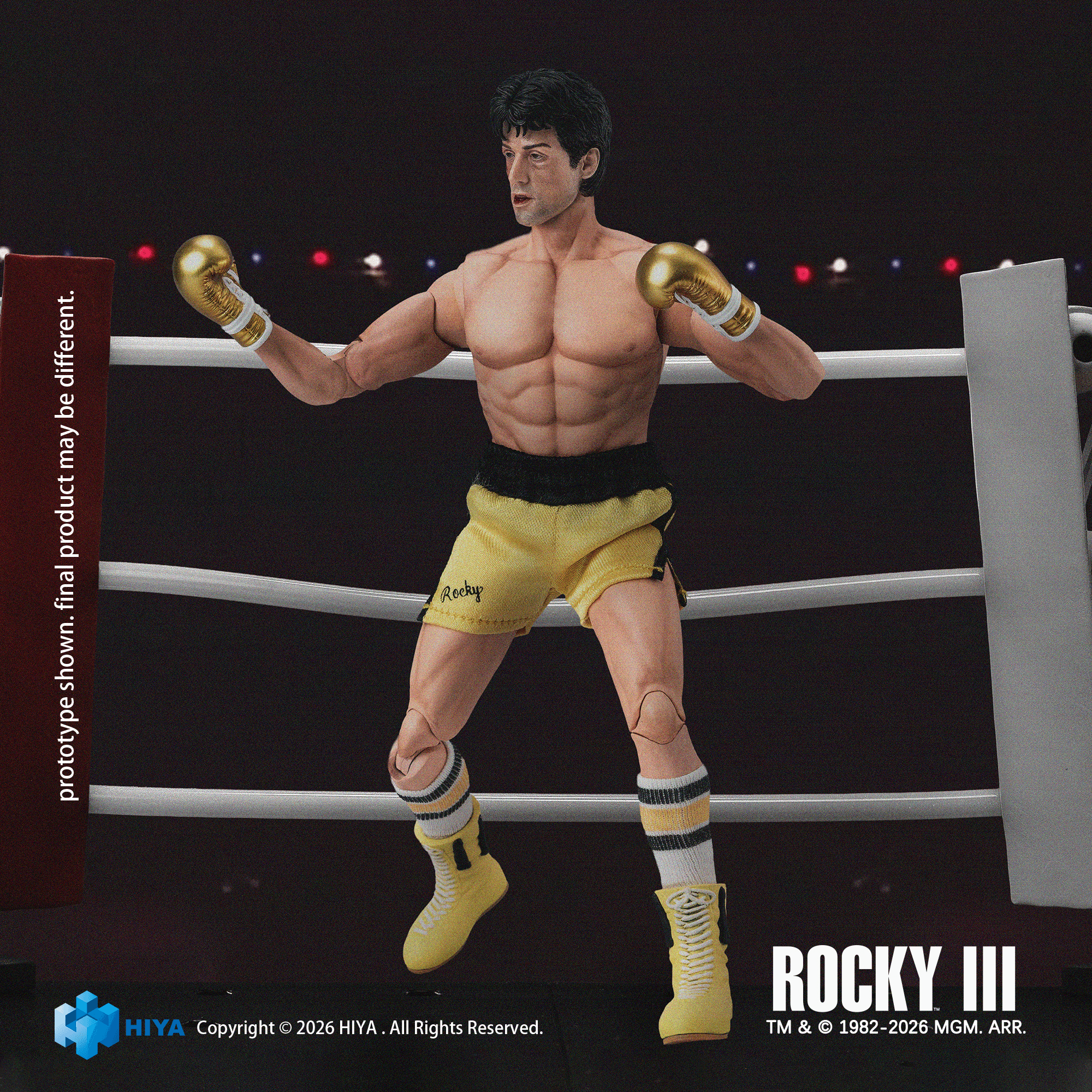 Rocky III - Rocky Balboa (Boxer Ver.) 1/12 Scale Action Figure (Preord ...