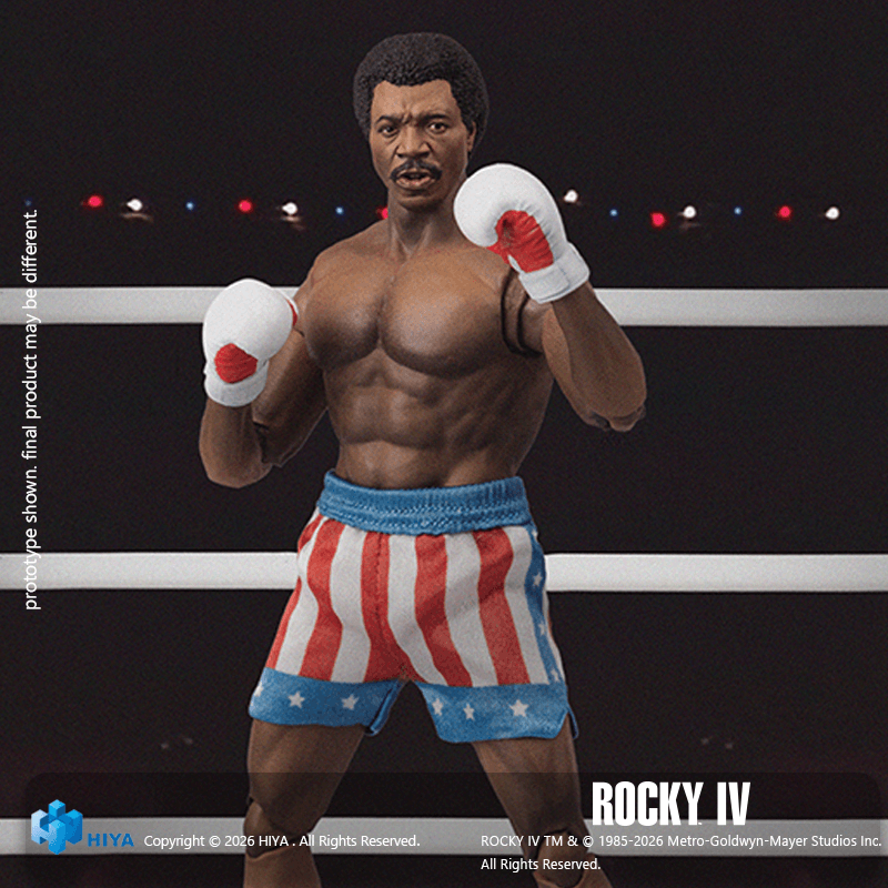 Rocky IV - Apollo Creed 1/12 Scale Action Figure (Preorder Dec 2026 ...