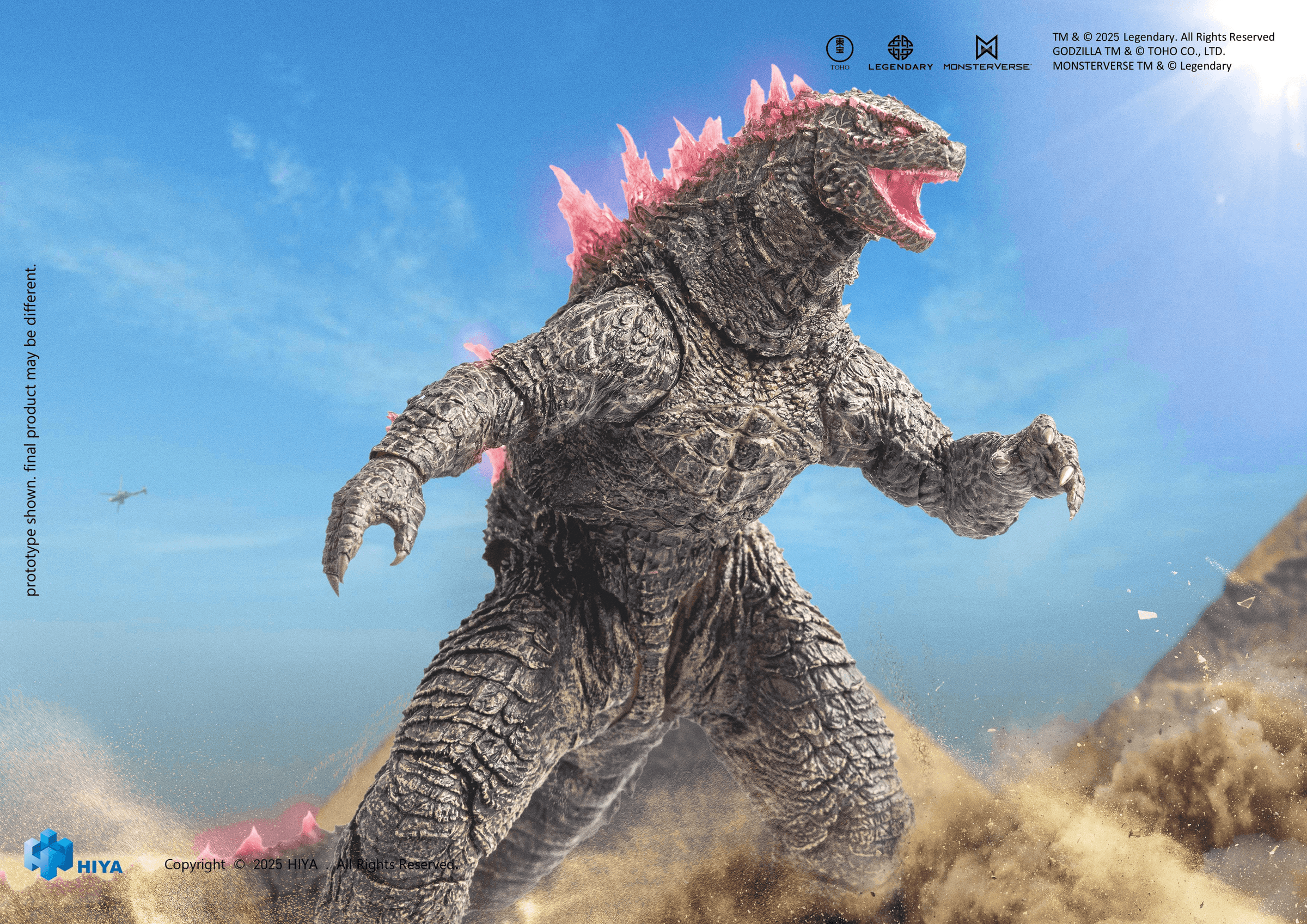 Godzilla x Kong: The New Empire - Godzilla Heat Ray Godzilla Evolved ...
