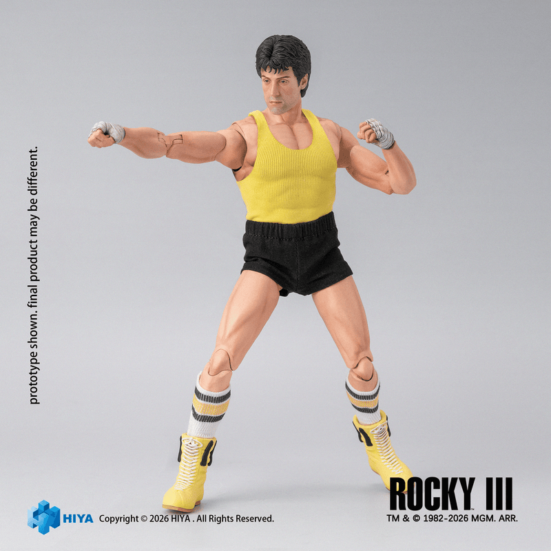 Rocky III - Rocky Balboa (Boxer Ver.) 1/12 Scale Action Figure (Preord ...