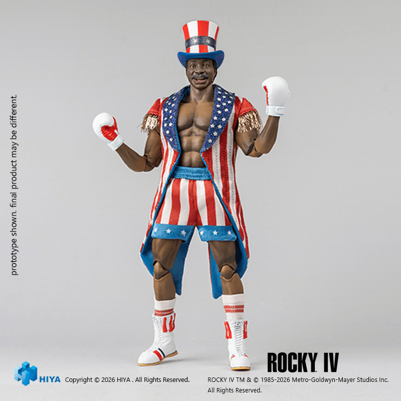 Rocky IV - Apollo Creed 1/12 Scale Action Figure (Preorder Dec 2026 ...
