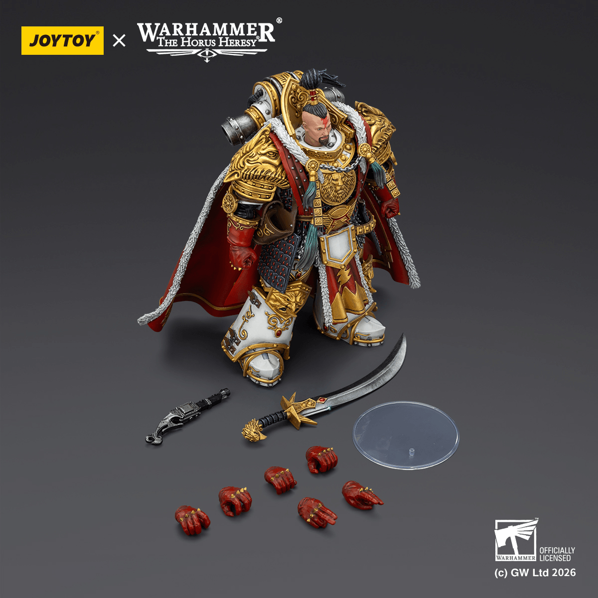 JoyToy - Warhammer 40K - White Scars - Jaghatai Khan Primarch of the V ...