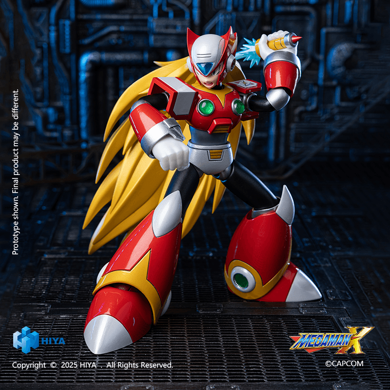 Mega Man X - Zero Action Figure (Preorder Mar 2027) — Toy Snowman