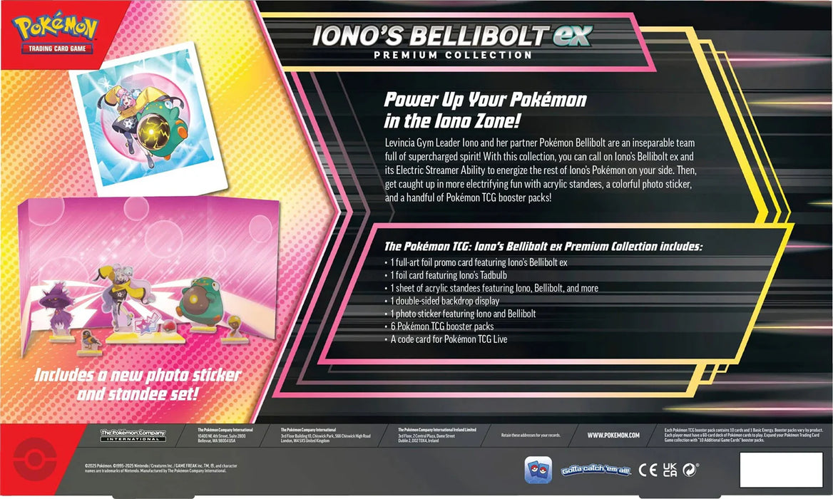 Pokémon TCG: Iono's Bellibolt ex Premium Collection — Toy Snowman