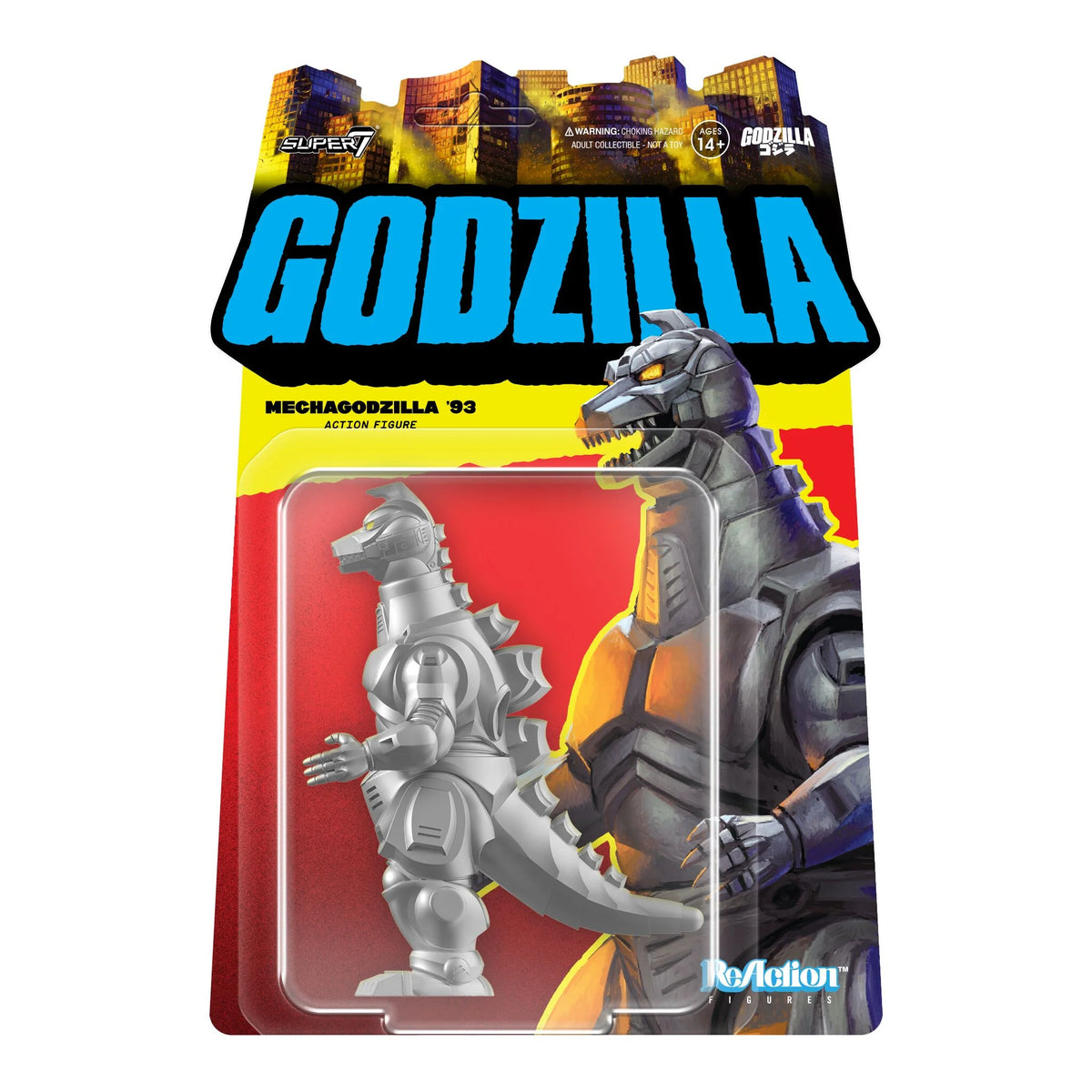 Mechagodzilla '93 - ReAction - Mechagodzilla — Toy Snowman