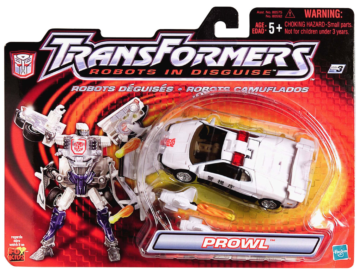 Hasbro Original Transformers Robots In Disguise Prowl — Toy Snowman