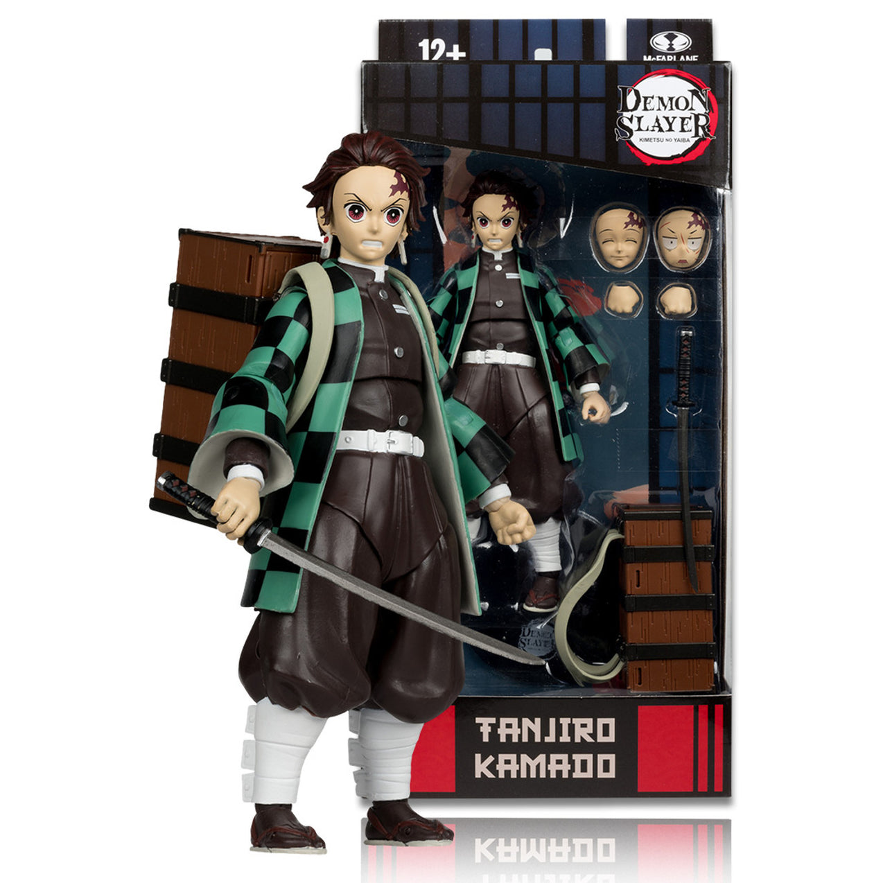 Tanjiro Kamado w/Nezuko Box (Demon Slayer) 7" Figure — Toy Snowman