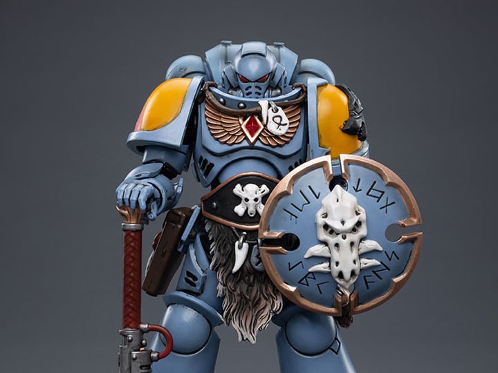 Warhammer 40K Space Wolves Claw Pack Sigyrr Stoneshield 1/18 Scale Act ...