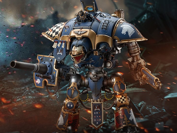 Joy Toy - Warhammer 40K - Imperial Knights - House Terryn - Knight Pal ...