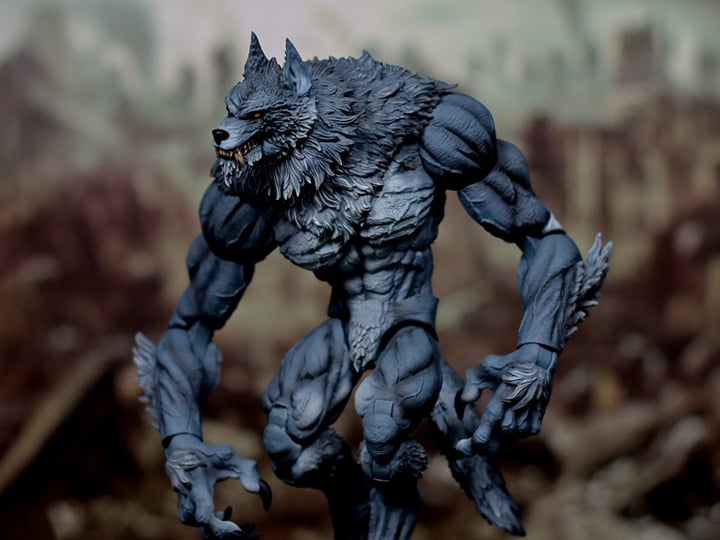 The Crypt: Great Wolves Muraco Action Figure — Toy Snowman