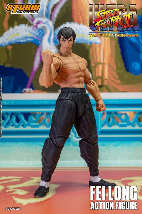 Ultra Street Fighter II: The Final Challengers Fei Long 1/12 Scale ...