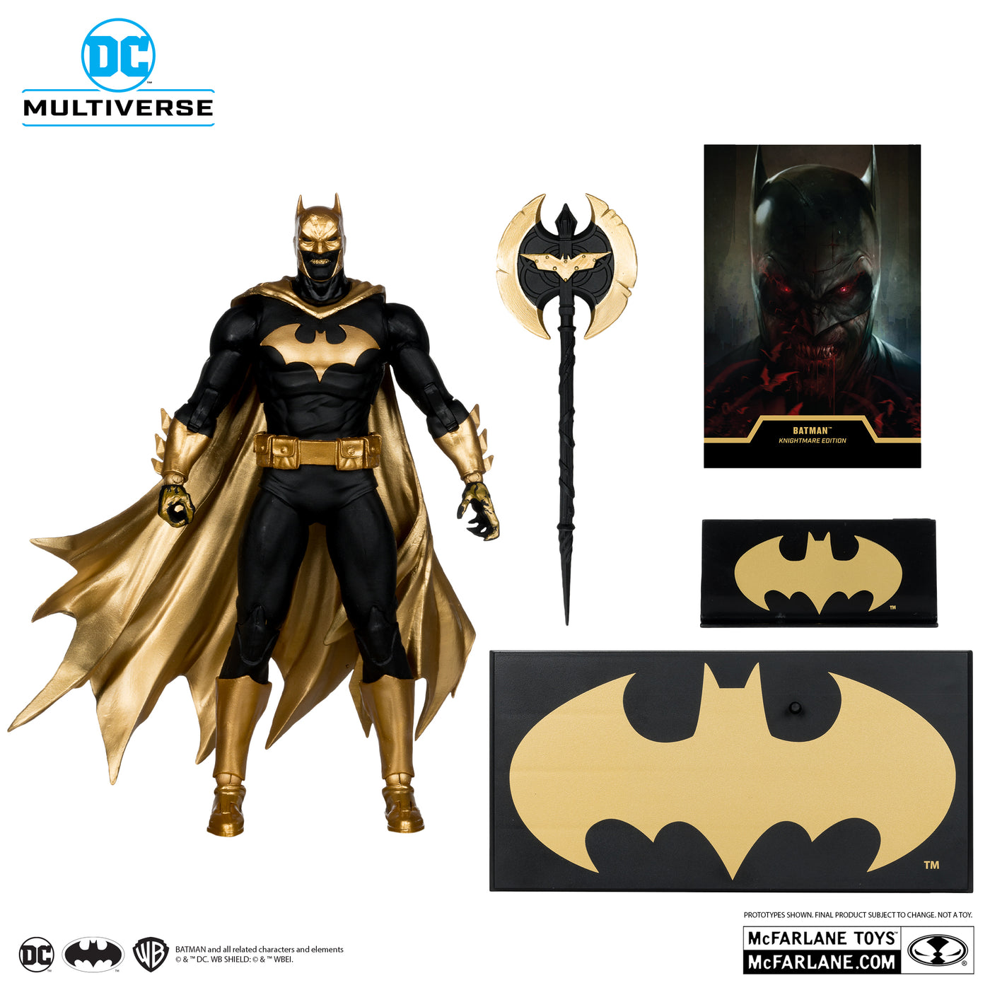 DC Multiverse - Batman (DC vs Vampires) Knightmare - Exclusive Gold La ...