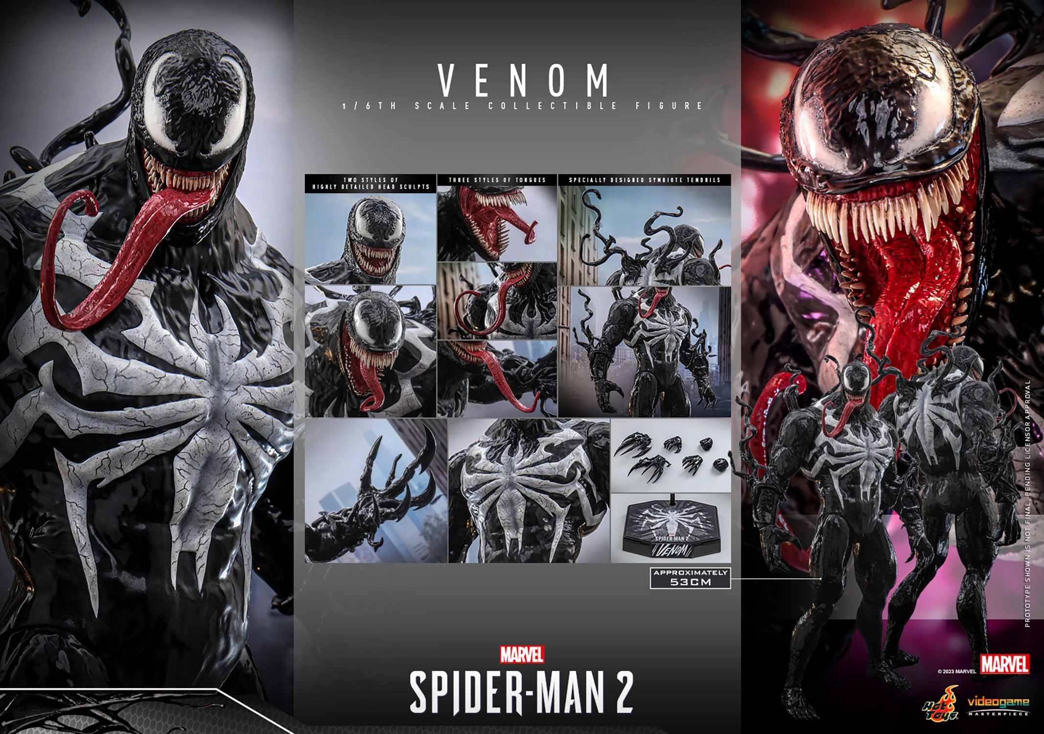 Marvel's Spider-Man 2 - Venom 1/6th Scale Collectible Figure — Toy Snowman