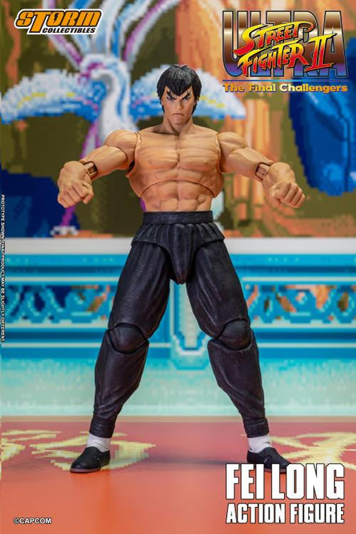 Ultra Street Fighter II: The Final Challengers Fei Long 1/12 Scale ...