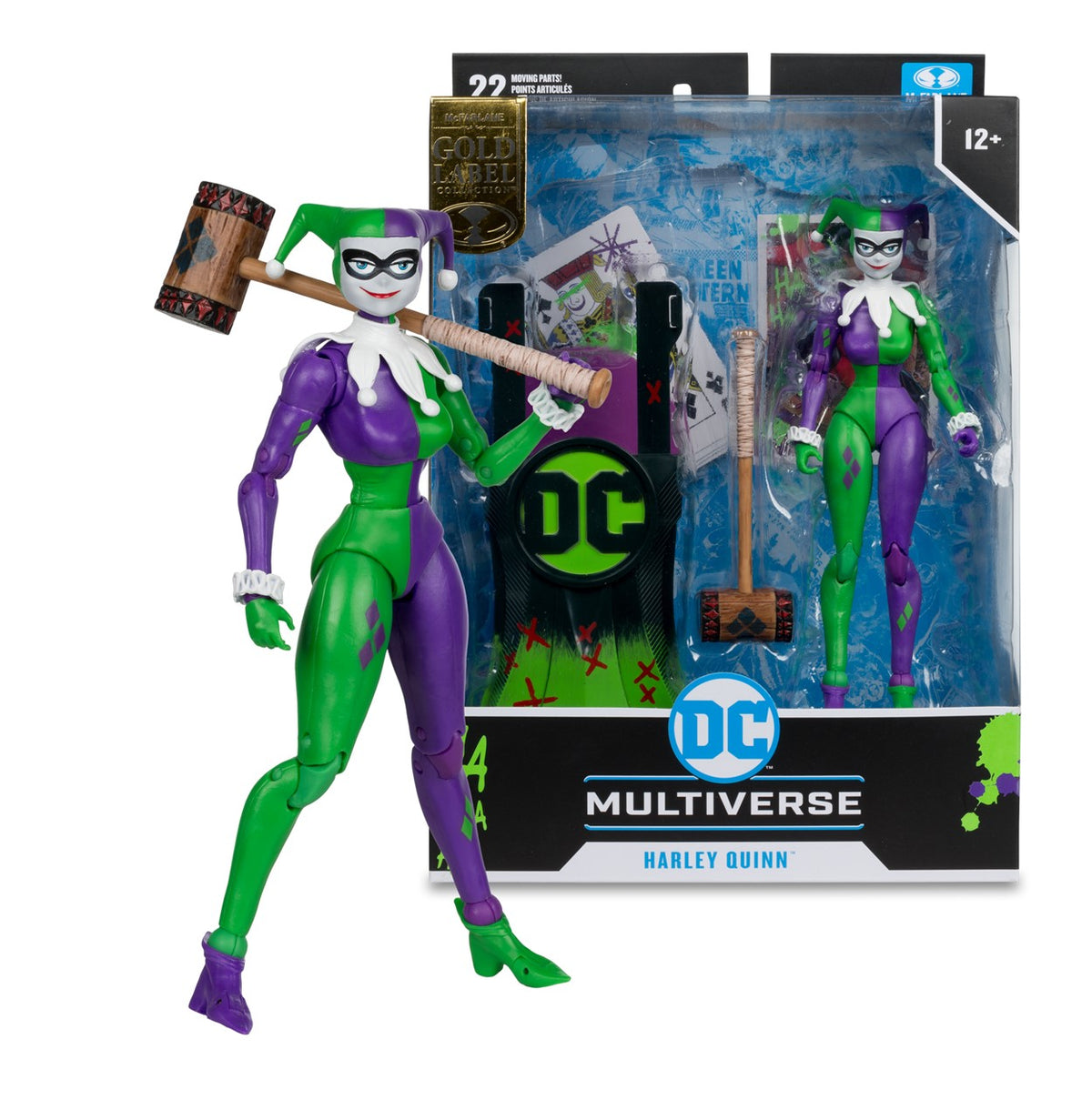 DC Multiverse Harley Quinn (Jokerized) Gold Label — Toy Snowman