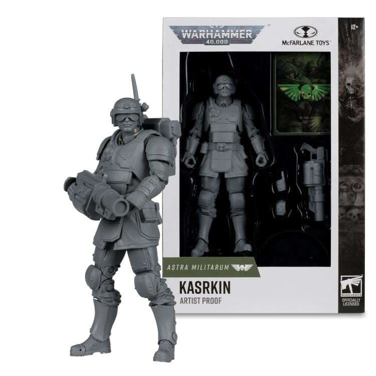 Warhammer 40,000 Astra Militarum Kasrkin (Artist Proof) Action Figure ...