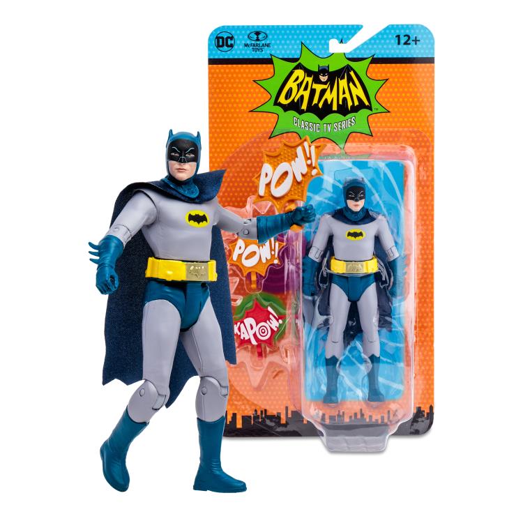 McFarlane Toys DC Batman 1966 Retro Series Batman Action Figure [Versi ...