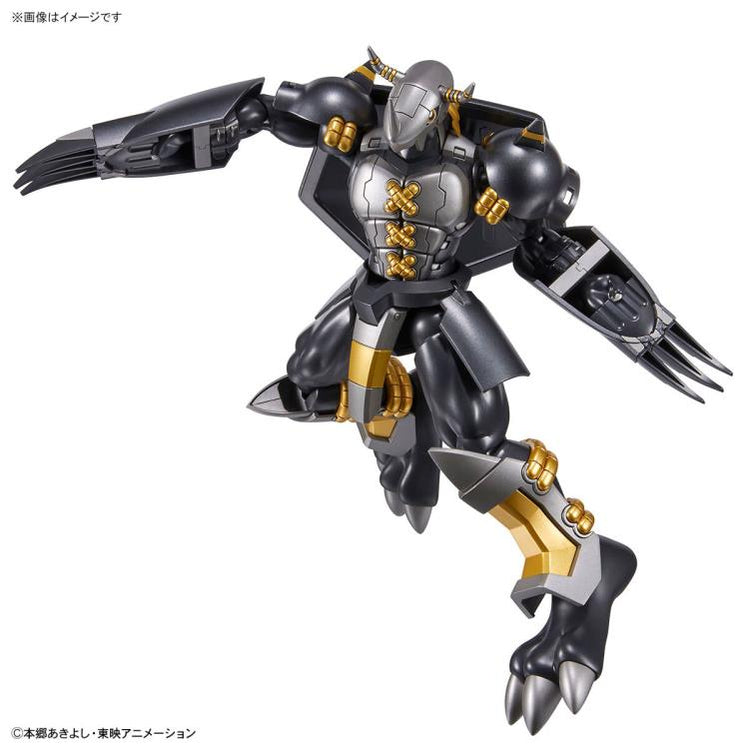 Digimon Adventure 02 Figure-rise Standard Black WarGreymon Model Kit ...