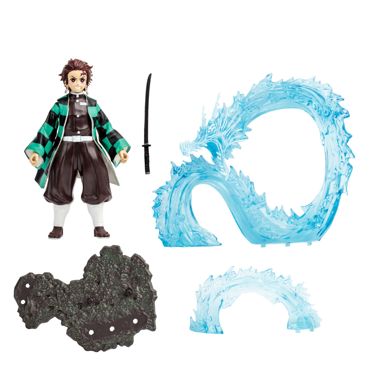 Tanjiro Kamado (Demon Slayer) Water Breathing First Form Deluxe 5" Fig ...