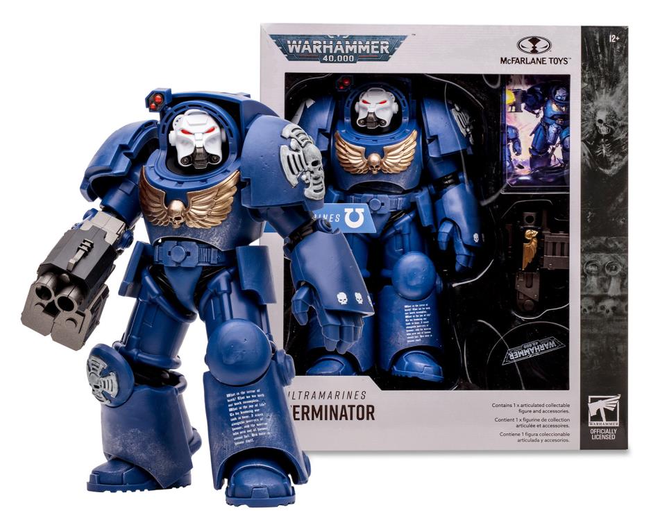 Warhammer 40,000 - Ultramarines - Terminator - Mega Action Figure — Toy ...