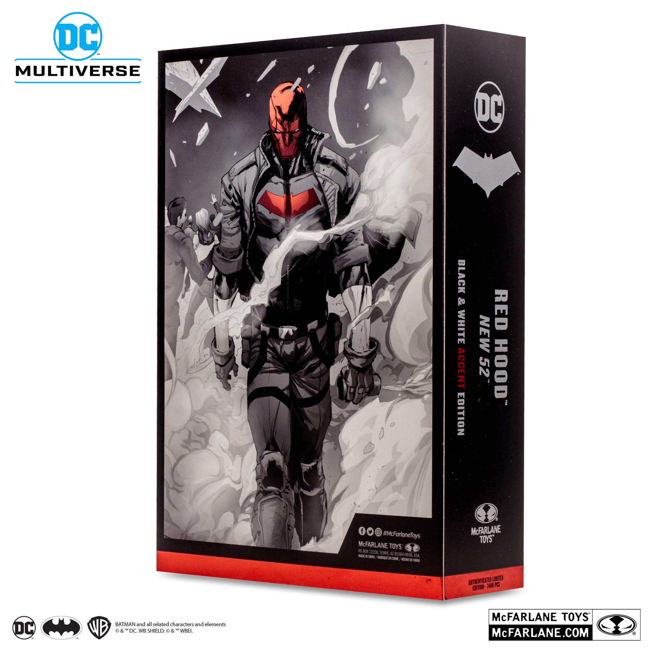 RED HOOD (NEW 52) BLACK & WHITE ACCENT EDITION GOLD LABEL — Toy Snowman