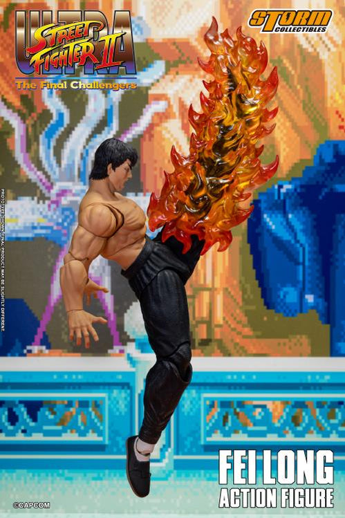 Ultra Street Fighter II: The Final Challengers Fei Long 1/12 Scale (pr ...