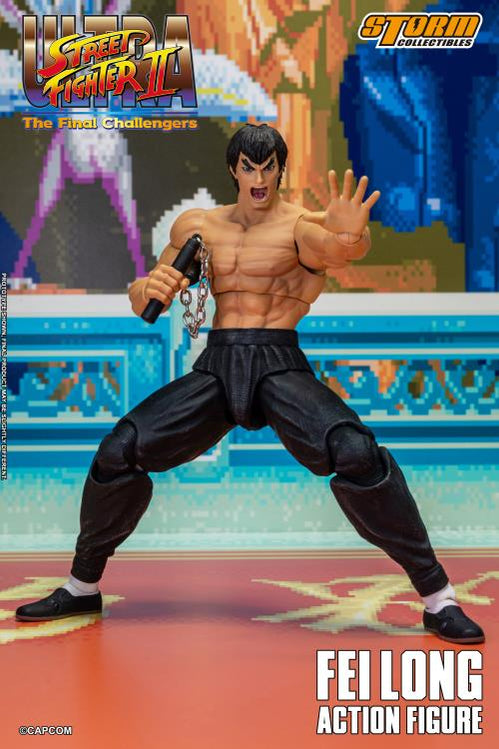 Ultra Street Fighter II: The Final Challengers Fei Long 1/12 Scale ...