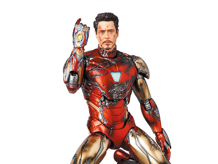 Avengers: Endgame MAFEX #195 Iron Man Mark 85 (Battle Damaged) — Toy ...