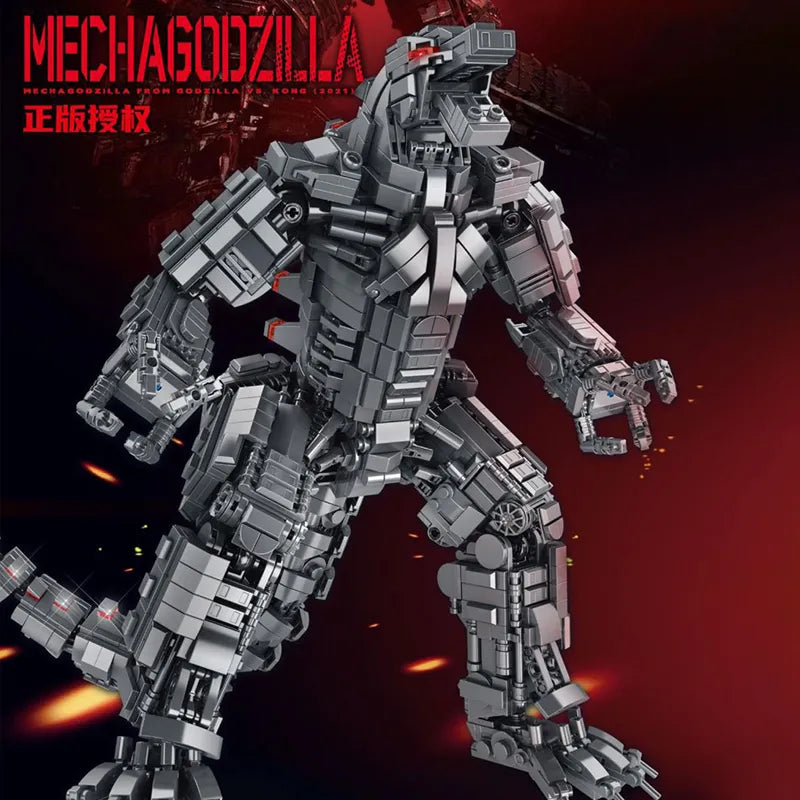 Panlos Brick - Mechagodzilla - 2401 pcs — Toy Snowman