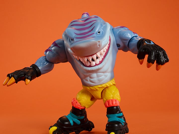Street Sharks 30th Anniversary Streex Action Figure — Toy Snowman