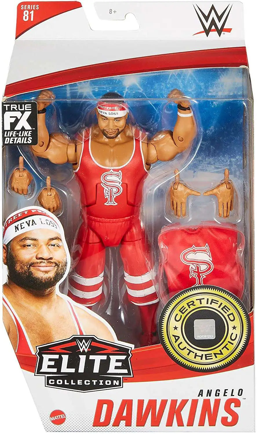 WWE Wrestling Elite Collection Series 81 Angelo Dawkins Action Figure ...