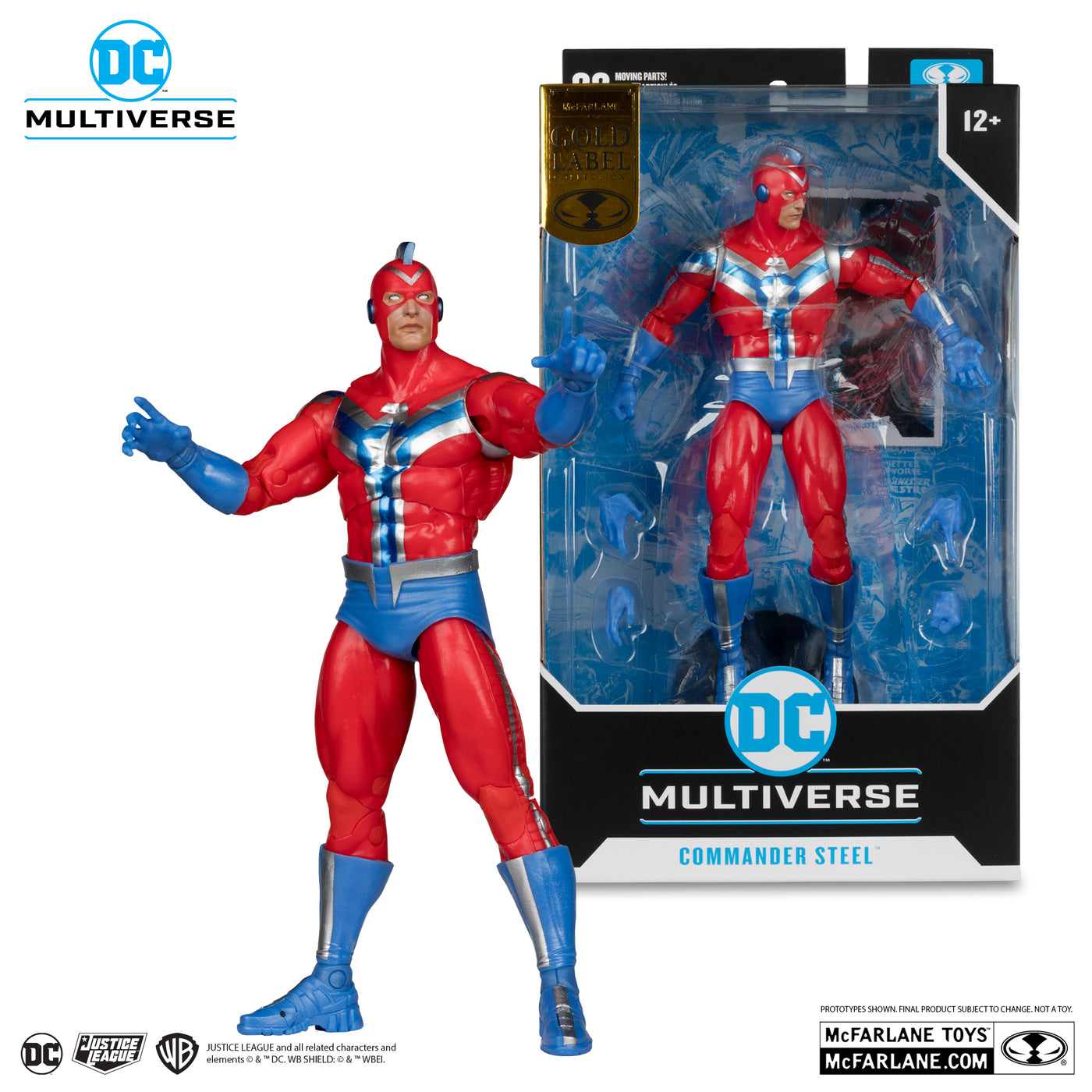 DC Multiverse - Commander Steel (JSA) Gold Label — Toy Snowman