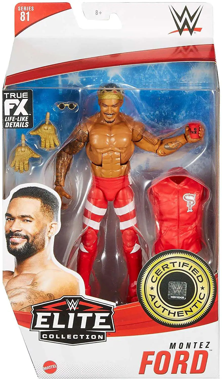 WWE Wrestling Elite Collection Series 81 Montez Ford — Toy Snowman