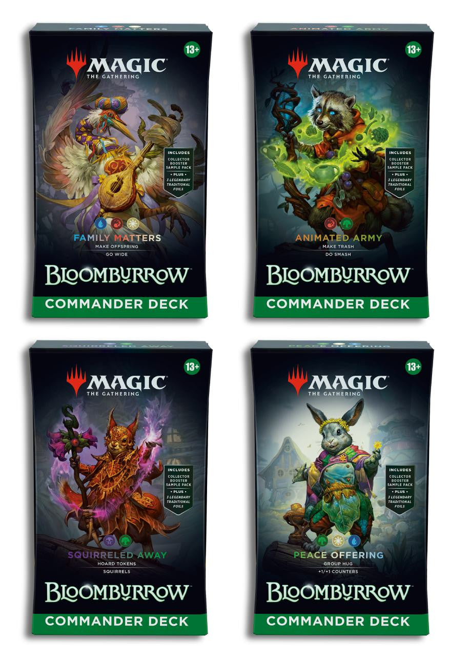 Bloomburrow - Commander - Commander Decks — Toy Snowman