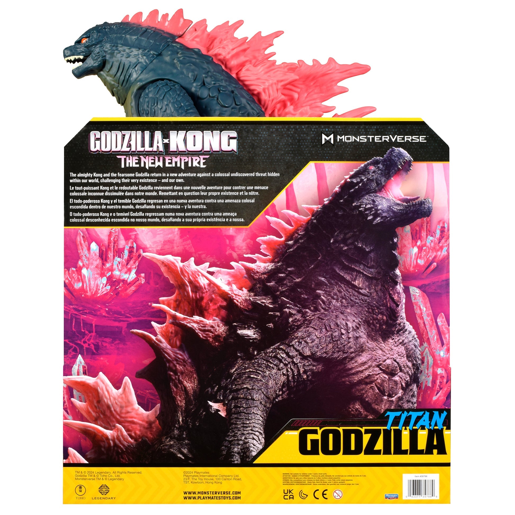 Godzilla X Kong - The New Empire Movie - Godzilla Titan Size 24 Inch A ...